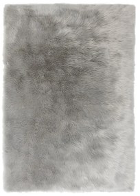 Šedý koberec Flair Rugs Sheepskin, 120 x 170 cm