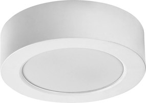 Rabalux Bílé stropní LED svítidlo Shaun Plus kulaté 120mm 7W IP44 75071