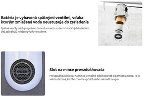 Deante Alpinia, volně stojící vanová baterie se sprchovou soupravou, chromová, BGA_017M