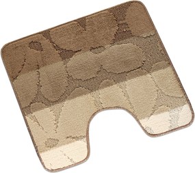Bellatex WC předložka 50x60cm hnědá kopretina