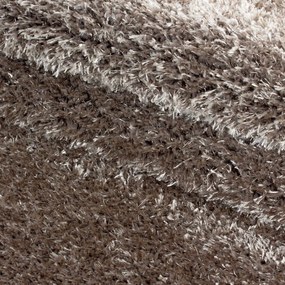 Ayyildiz koberce Kusový koberec Brilliant Shaggy 4200 Taupe - 200x290 cm