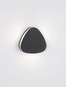 NV 9492600 Venkovní nástěnné svítidlo PARRIS antracitový hliník a čirý akryl LED 7.5W 3000K 220-240V 170st. IP65 - NOVA LUCE