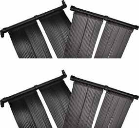 vidaXL Solární ohřívač bazénu panel 4 ks 80 x 620 cm [3079659]