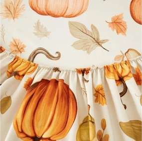 Prostěradlo z mikrovlákna AUTUMN PUMPKINS barevné 180x200 cm