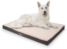 Balu, pelíšek pro psa, polštář pro psa, možnost praní, ortopedický, protiskluzový, prodyšná paměťová pěna, velikost XXL (120 x 10 x 100 cm)
