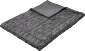 Livarno® Hebká deka, 130 x 170 cm (antracitová)