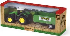 RAPPA Traktor kovový s vlečkou / od 3 let