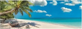CLEMENTONI Panoramatické puzzle Houpačka u oceánu / 1000 dílků / od 14