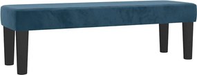 Box spring postel s matrací tmavě modrá 160x200 cm samet 3137735