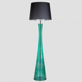 4concepts Luxusní stojací lampa SIENA GREEN Barva: Černo-stříbrná