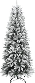 Umělý vánoční stromek se 150 LED a sněhem 120 cm 3315763