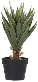 Umělá rostlina v květináči 52 cm YUCCA Beliani