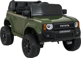 Elektrické autíčko Toyota Land Cruiser PRADO zelené