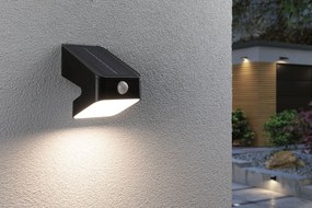 P 94608 Solární LED osvětlení zdí Lesly pohybové čidlo (IR) IP65 hranaté 113x126mm 3000K 5,5W antracit umělá hmota - PAULMANN
