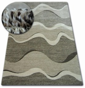 Kusový koberec Vlny béžový 140x190cm