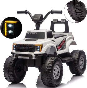 Elektrické autíčko Ford F-150 Raptor bílé