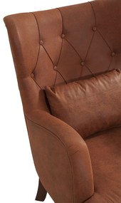 Atelier del Sofa Křeslo Marta - Brown, Hnědá