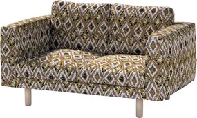 Potah na pohovku IKEA Norsborg 2-místná barva vícebarevná látka pletený vzor, vzorované