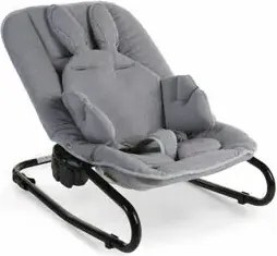 Childhome Sedací podložka do dětské židličky Rabbit Jersey Grey