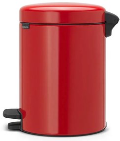 Brabantia Pedálový koš NewIcon 5L zářivě červená