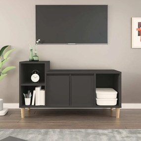 vidaXL TV skříňka 100x35x55 cm kompozitní dřevo [821176] Barva: Černá