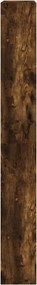 Botník se 4 výklopnými zásuvkami kouřový dub 80 x 21 x 163,5 cm 3214368