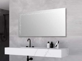 FURNIKA Koupelnové zrcadlo - SP7, 100x65 cm, LED osvětlení