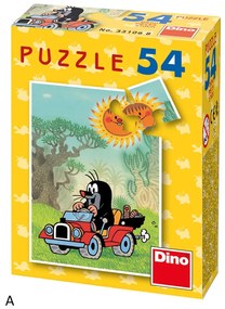 Dino Papírové puzzle Krteček 54 dílků
