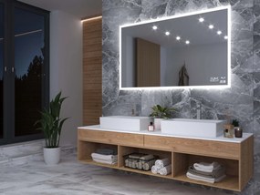 Zrcadlo do koupelny s LED osvětlením M1