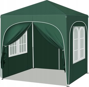 Zahradní Pavilon Stan Uv 50+ Pop Up Pe Zelený 2 x 2 x 2,4 M Zahrada Woltu