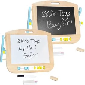 2Kids Toys Magnetická tabule oboustranná stolní / od 3 let