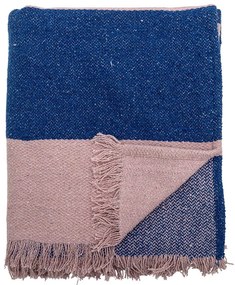 Modro-růžová deka 130x160 cm Cadeo – Bloomingville