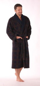 Pánský hřejivý župan s kapucí George - Model 2532 - dle obrázku - M
