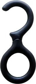 Caimi Brevetti Ometto 1529/8 černá / Háček na šaty / High-tech polymer