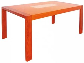 Jídelní stůl KATKA - malé sklo Varianta: Pevný, 85 x 140 cm,  (na výběr více variant)