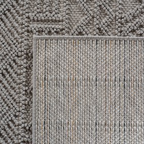 Ayyildiz, Kusový koberec Helix 2202 silver, 140x200, šedá, chodba / předsíň