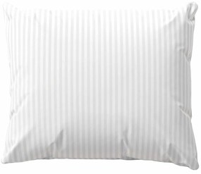 Detexpol Damaškové povlečení 220x200 bílé jednobarevné pruhy 1 cm Pure