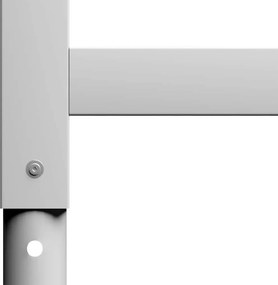 Nastavitelné rámy pracovního stolu 2 ks kov 85 x (69–95,5) cm 147934