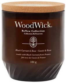 OnaDnes -20% Střední vonná svíčka WoodWick ReNew, Black Currant & Rose