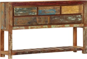 vidaXL Příborník 120 x 30 x 75 cm masivní recyklované dřevo [247478]