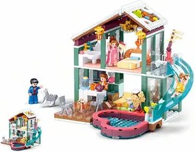 Sluban Happy Diary M38-B0961 Chata na zimní dovolenou / LEGO - kompati