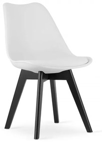 Set čtyř jídelních židlí MARK - bílé (4ks)