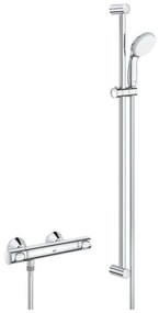 Grohe Precision Flow Sprchový set s termostatickou baterií, chrom 34842000