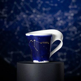 Villeroy&Boch Villeroy & Boch NewWave Stars hrnek s uchem Vodnář, 13 × 9,5 × 11,3 cm, 240 ml