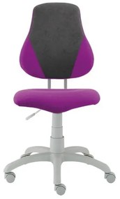 Dětská rostoucí židle Fuxo V-Line fialová/šedá - 3D6672