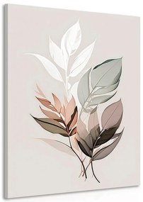 Obraz minimalistické listy - 40x60