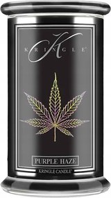 Purple Haze – Kringle Candle – velká svíčka se dvěma knoty ze série Reserve