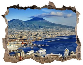 Wallmuralia Fototapeta díra na zeď 3D Neapol Itálie 95x64 cm
