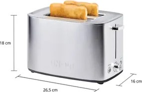 Unold Thommy 38216 nerez / Topinkovač / 850 W / nerezová ocel