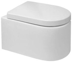 Mereo Mereo, WC závěsné kapotované, RIMLESS, 495x360x370, keramické, vč. sedátka CSS115S, VSD84S2